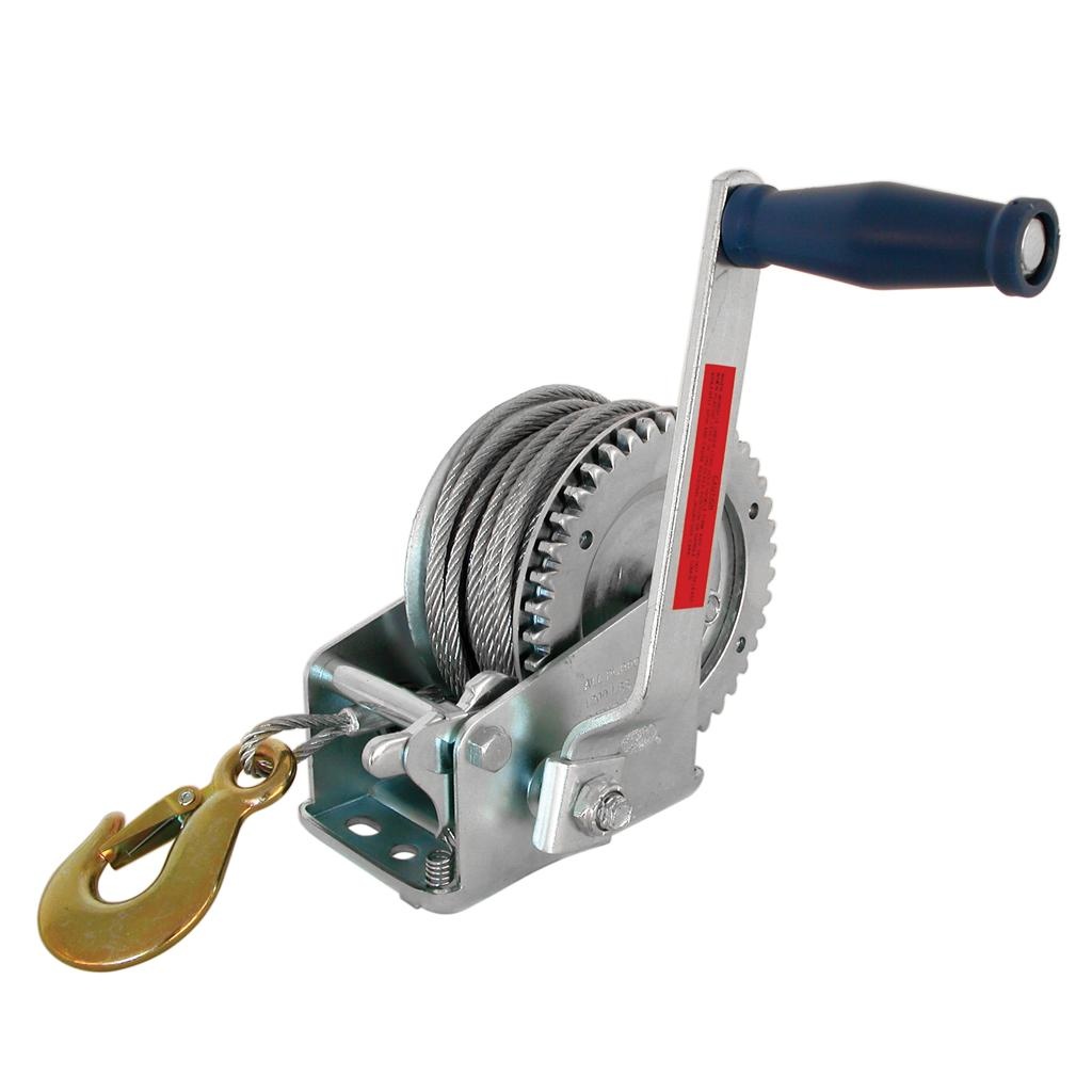 Hand winch 545kg 20m cable | Winparts.eu - Winch & loading ramps