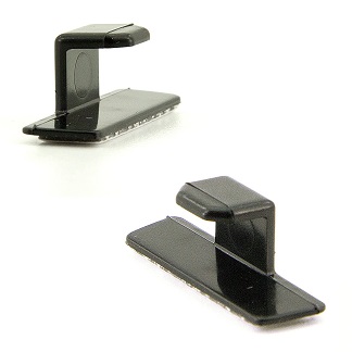 Clip auto-adhésif en plastique suspendu (modèle à crochet) | Winparts ...