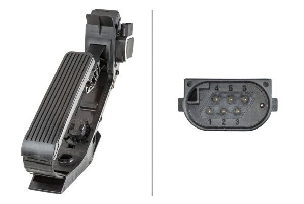 Sensor, accelerator pedal position | Winparts.co.uk - Accelerator pedal ...