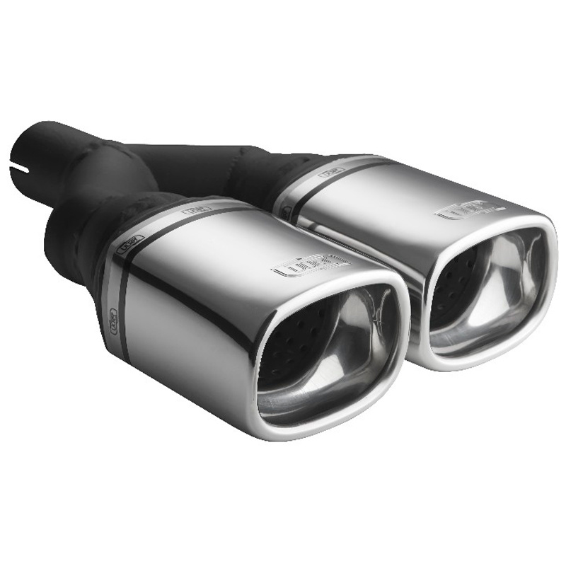 Ulter Sport Exhaust Tip - Dual Rectangle 100x75mm - Length 270mm ...