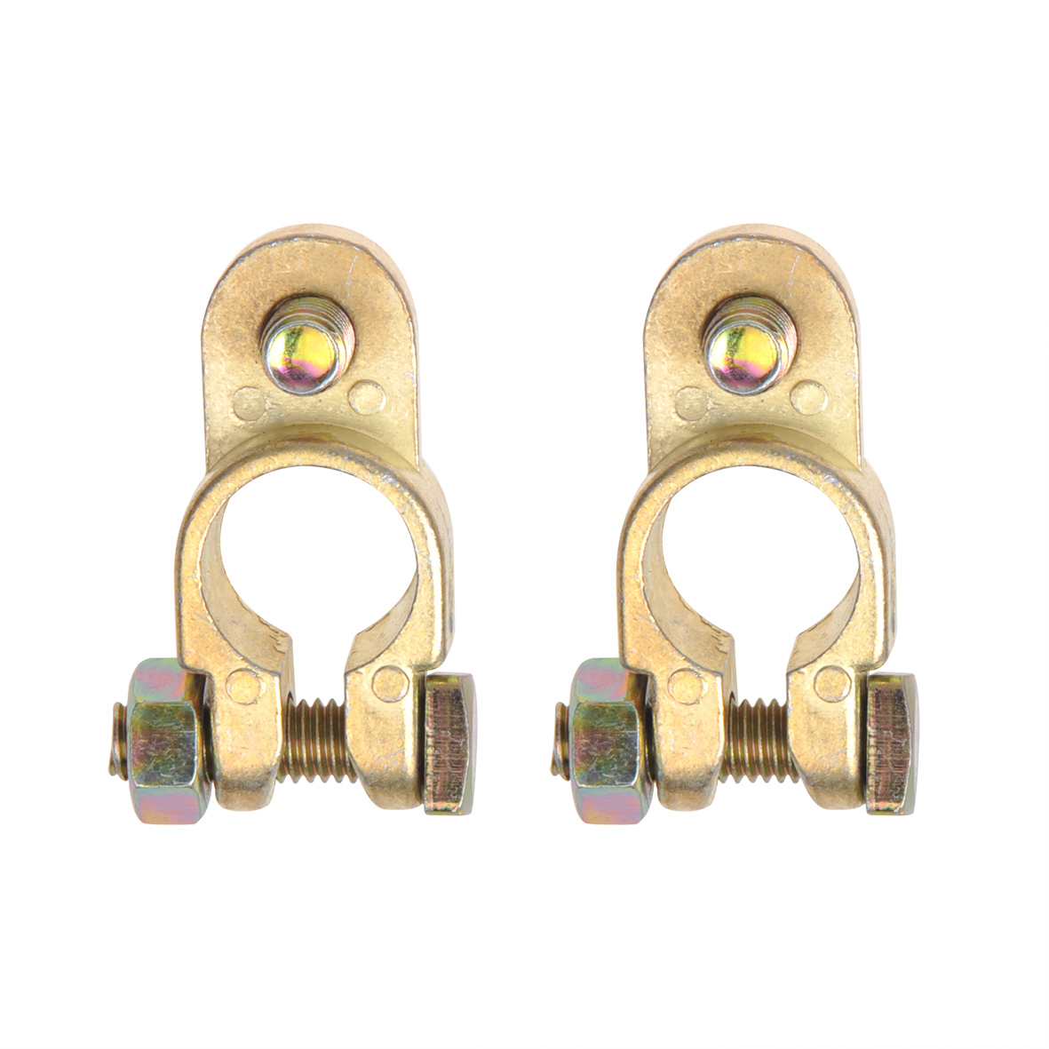 Battery pole clamps set (+) and (-) with bolt | Winparts.eu - Battery ...