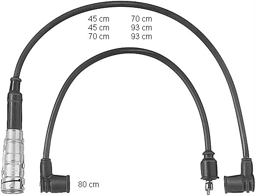 Ignition Cable Kit ZEF473 Beru | Winparts.eu - Ignition leads