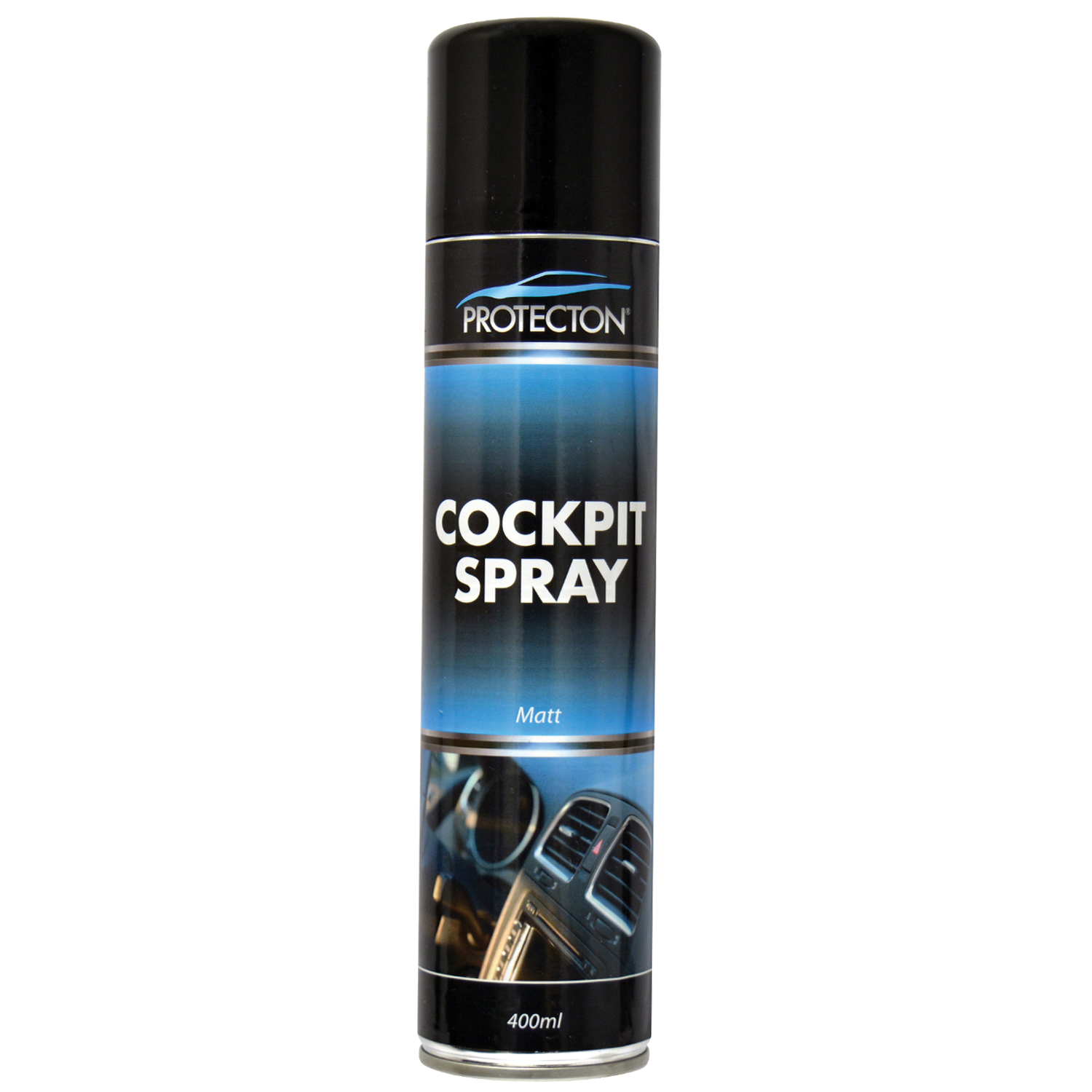 Protecton Cockpit Spray Mat 400ml | Winparts.se - Rengör instrumentbrädan
