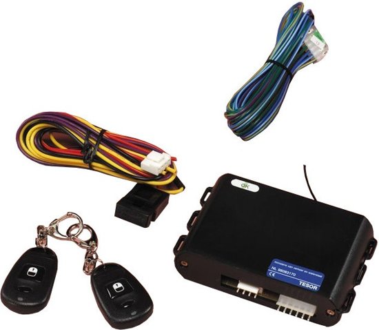 Universal remote control set for original central door locking systems ...