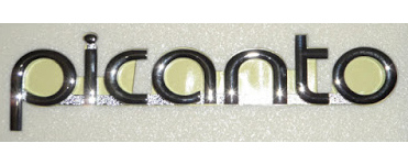 Picanto emblem | Winparts.ie - Badges / Emblems / Logos