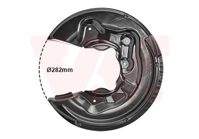 Brake Disc Dust Shield | Winparts.co.uk - Brake dust shield