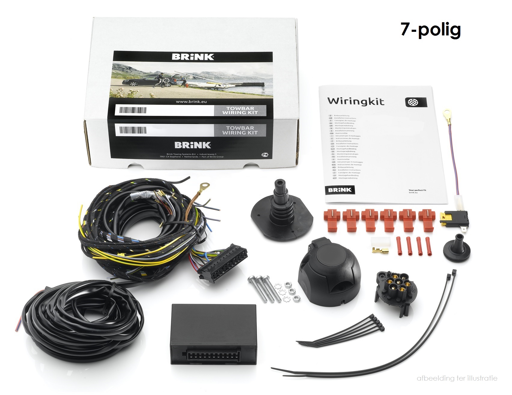 Electric Kit, towbar 756051 Brink | Winparts.eu - Tow bar wiring