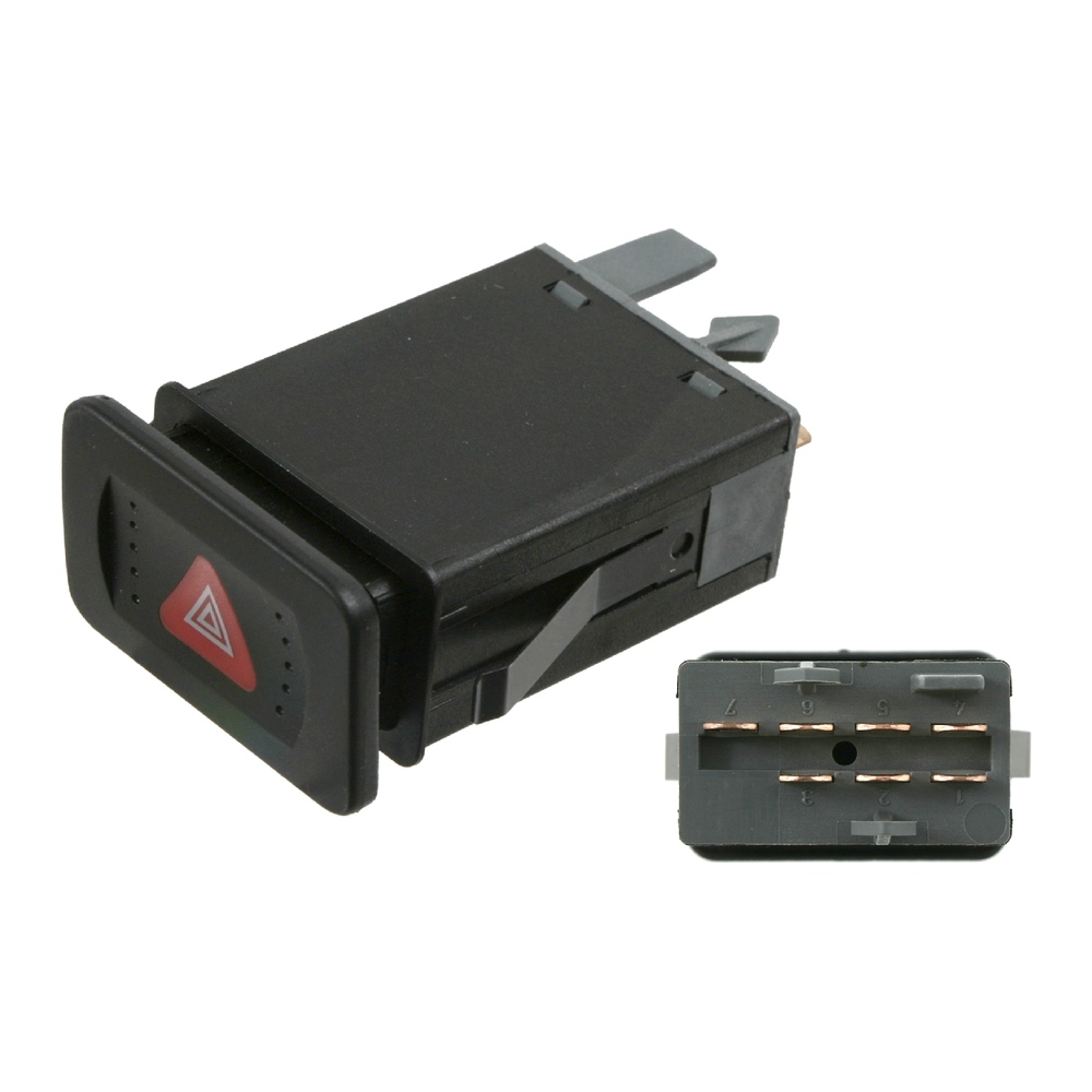 Hazard Light Switch 22292 FEBI | Winparts.eu - Steering column switch
