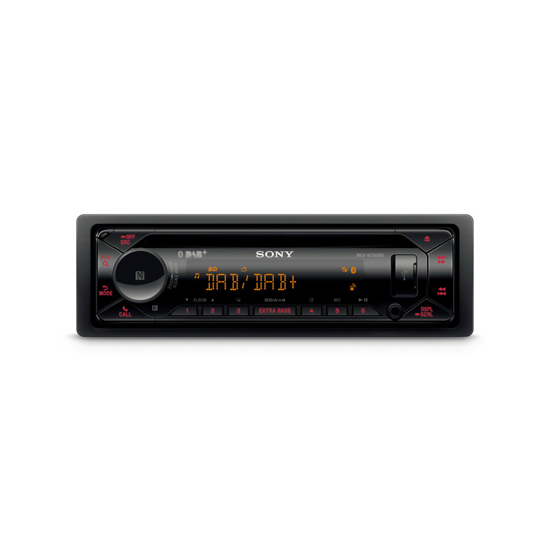 Sony MEX-N7300BD Bluetooth Car Radio 1-DIN + USB/Bluetooth/DAB ...