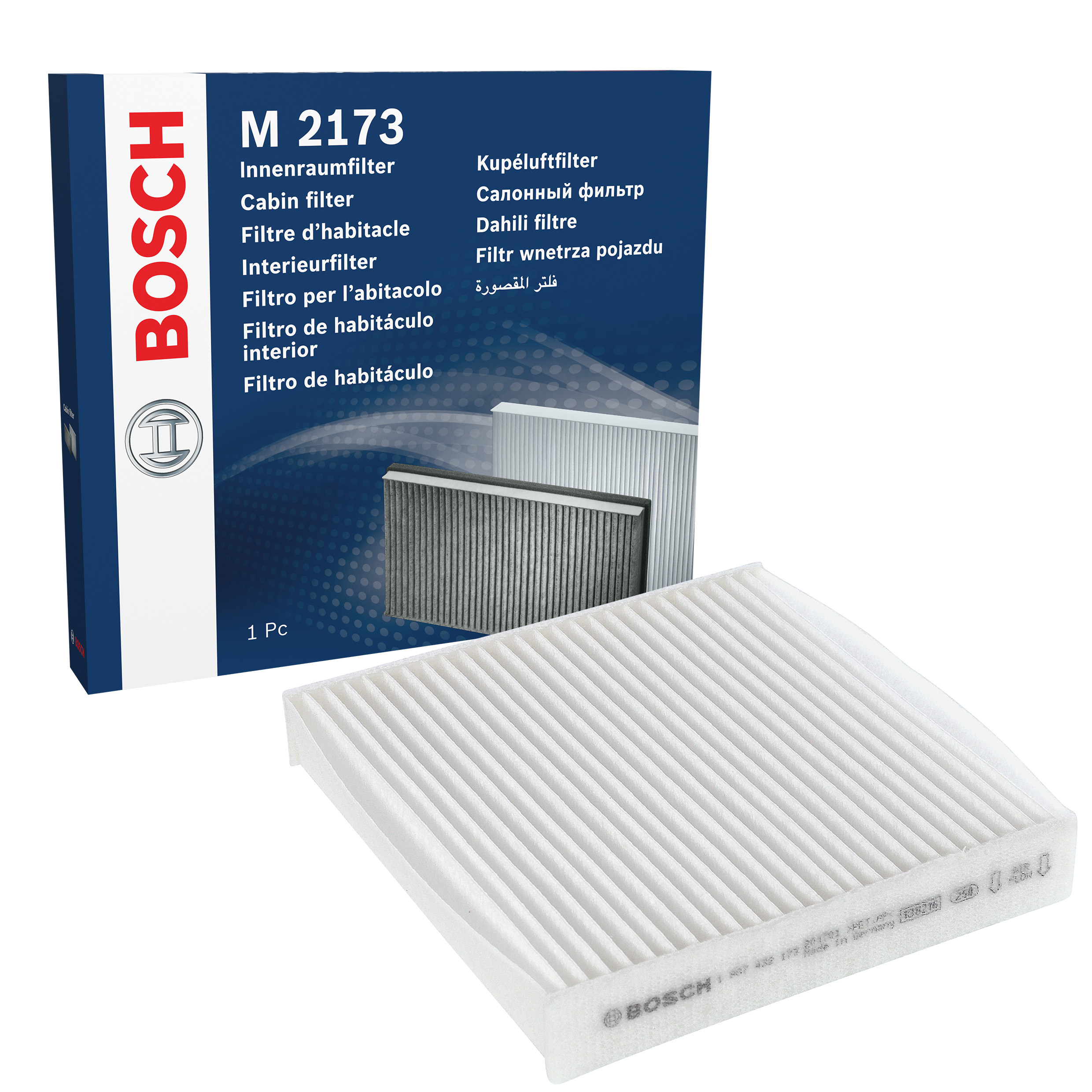 Filter, interior air M2173 Bosch | Winparts.co.uk - Cabin filter