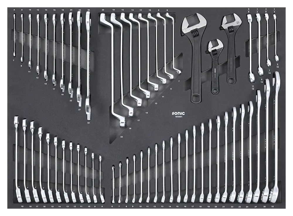 Ensemble de clés soniques SFS-XL 59 pièces. | Winparts.fr - Insert en ...