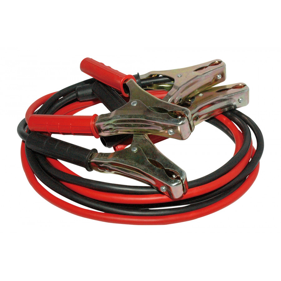 Startkabel (50mm²) 4,0 meter med metallspännen | Winparts.se - Startkablar