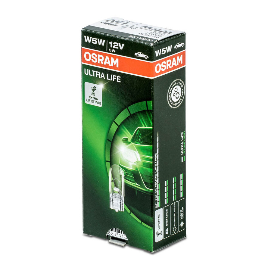Osram Ultra Life 12V W5W T10 | Winparts.nl - Autolampen