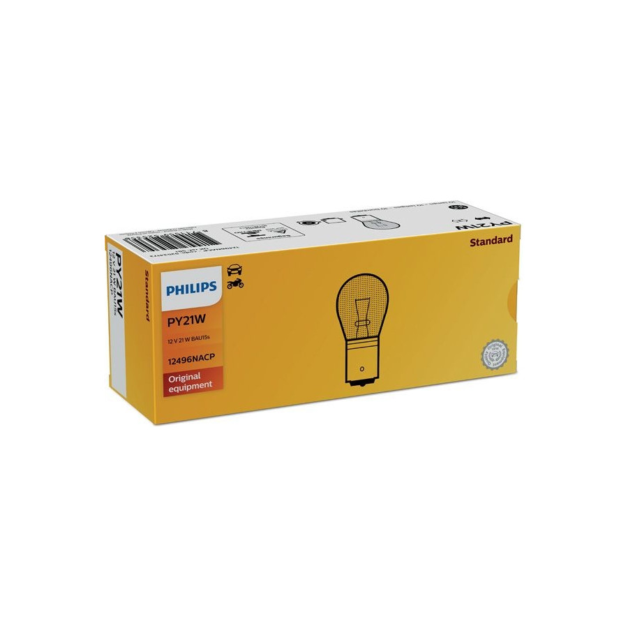 Philips Standard PY21W voor o.a. ABARTH, ALFA ROMEO, ALPINA, AUDI, BMW ...