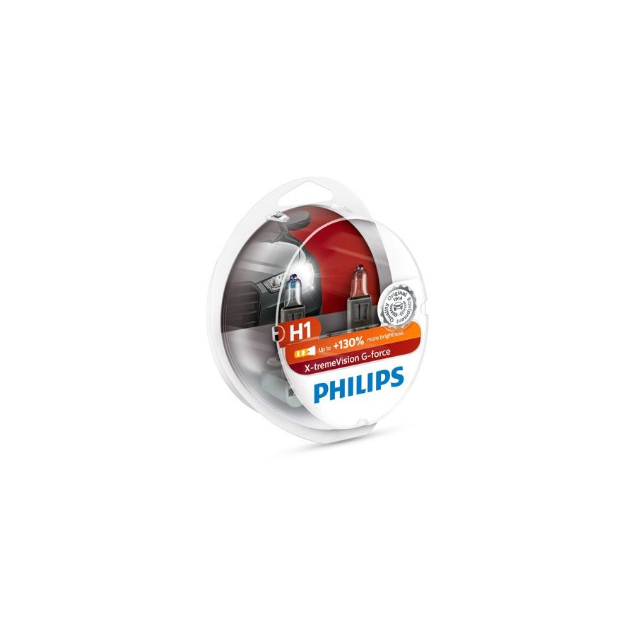 Philips X-tremeVision G-force H1 voor o.a. ABARTH, ALFA ROMEO, ALPINA ...