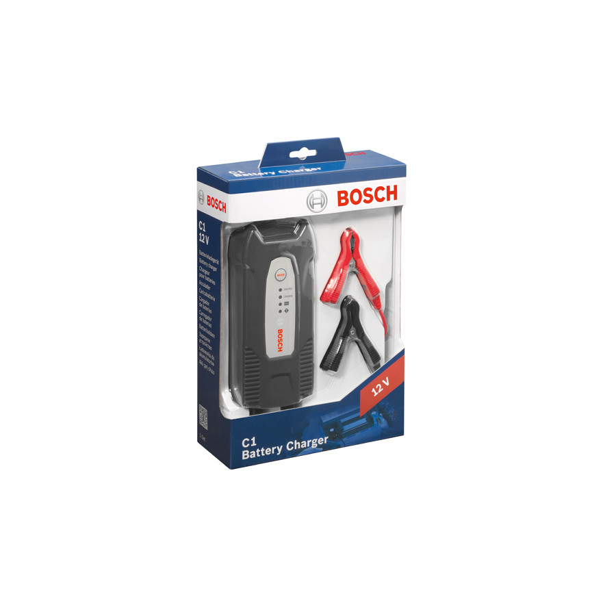 Bosch acculader C1 12 Volt 5-120 Ah 3,5 A | Winparts.nl - Acculaders