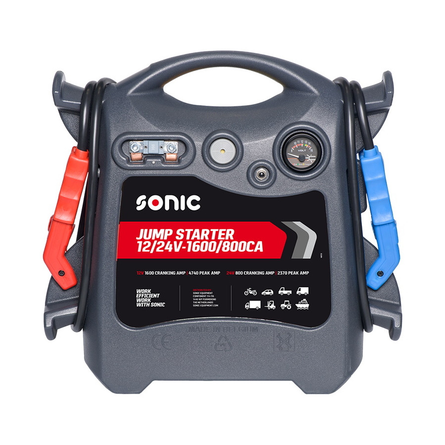 Sonic Startbooster 12/24V 1600-800CA | Winparts.nl - Jumpstarter