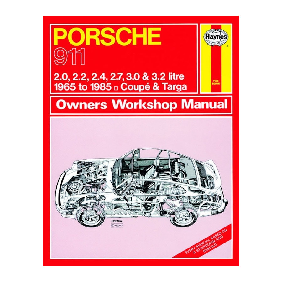 Haynes Werkplaatshandboek Porsche 911 (1965-1985) voor o.a. PORSCHE ...