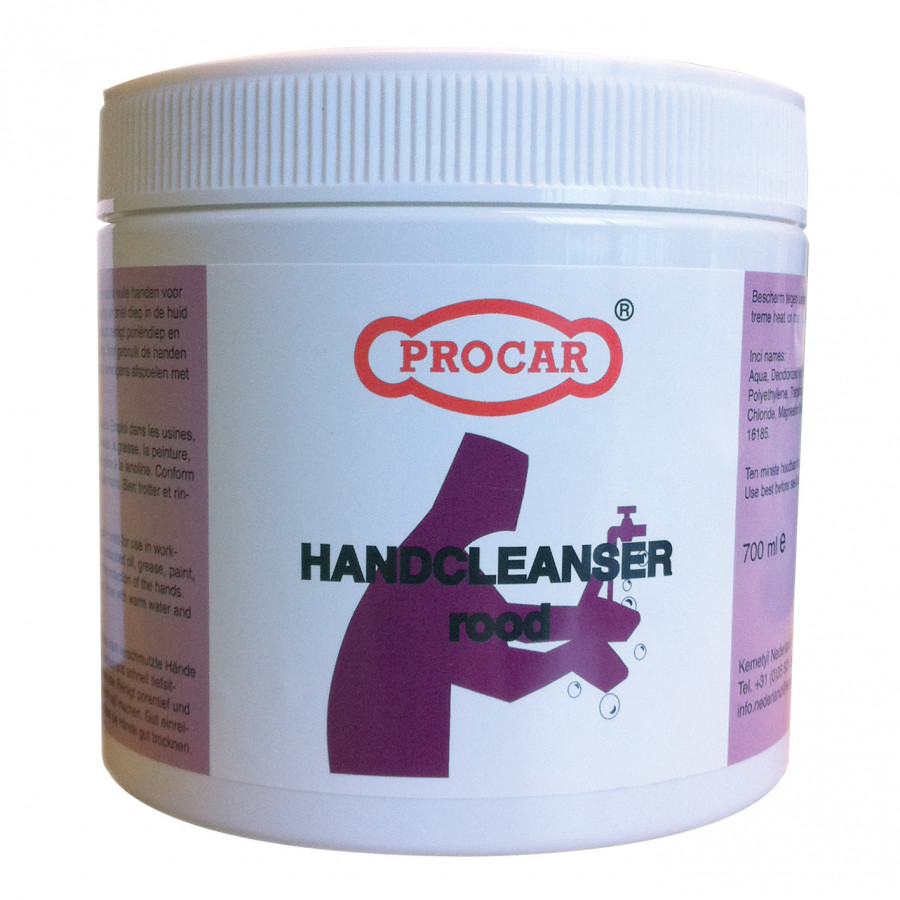 Procar garagezeep rood 700ml | Winparts.nl - Werkplaats toebehoren