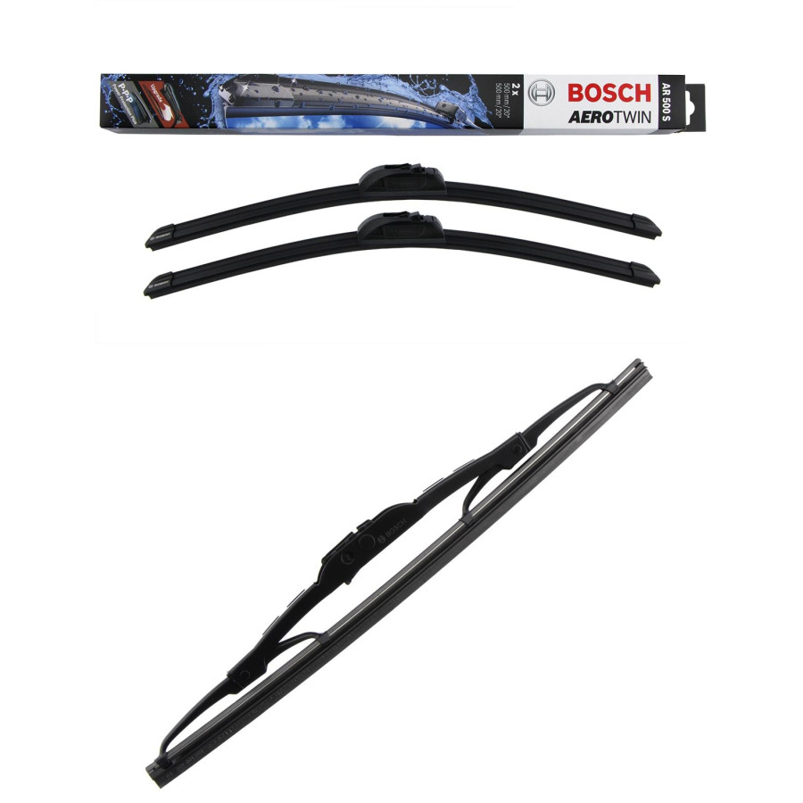 Bosch Windshield wipers discount set front rear Winparts.ie Wiper blades